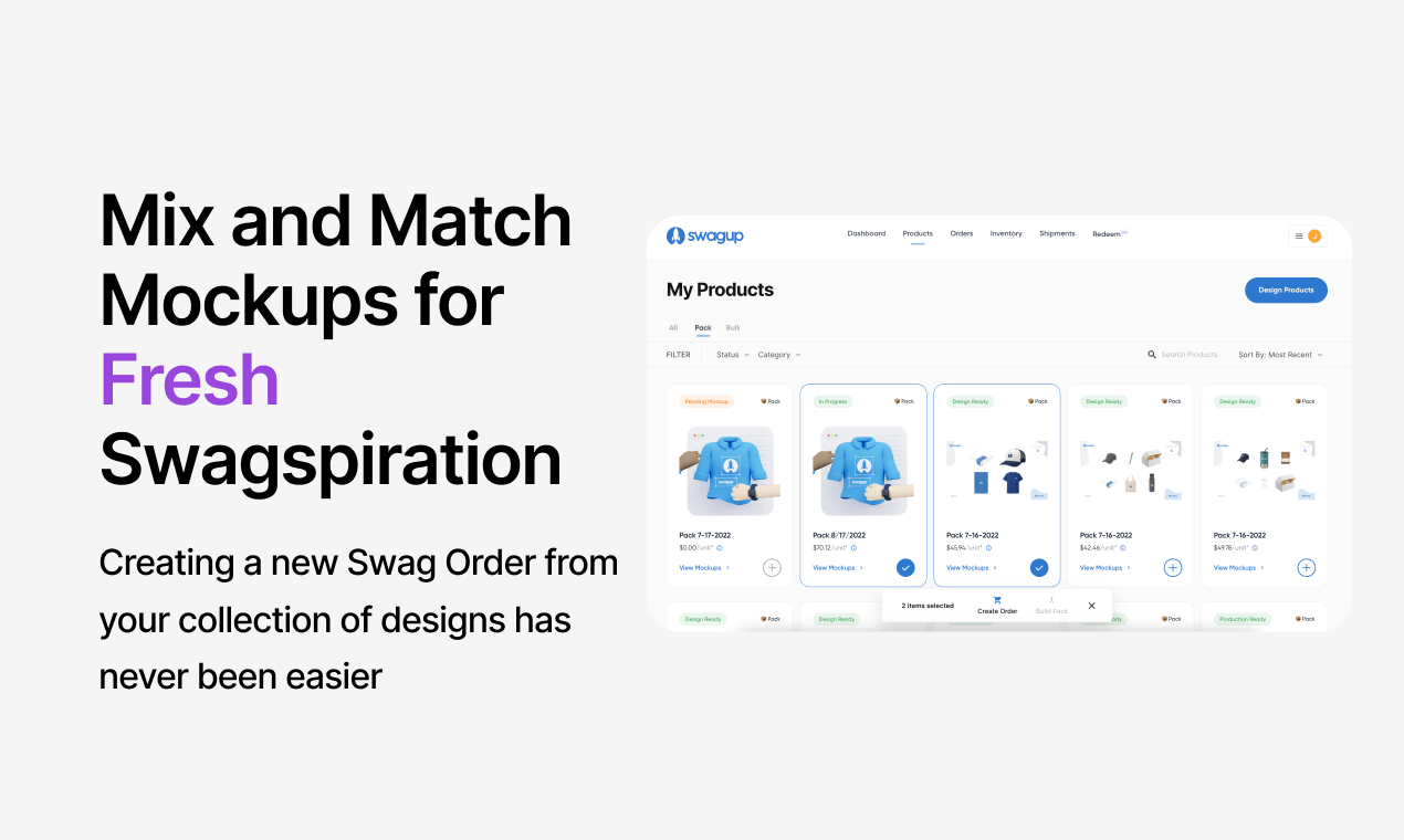 SwagUp - Introducing Products Tab – Your Personalized Swag Mood Board ...