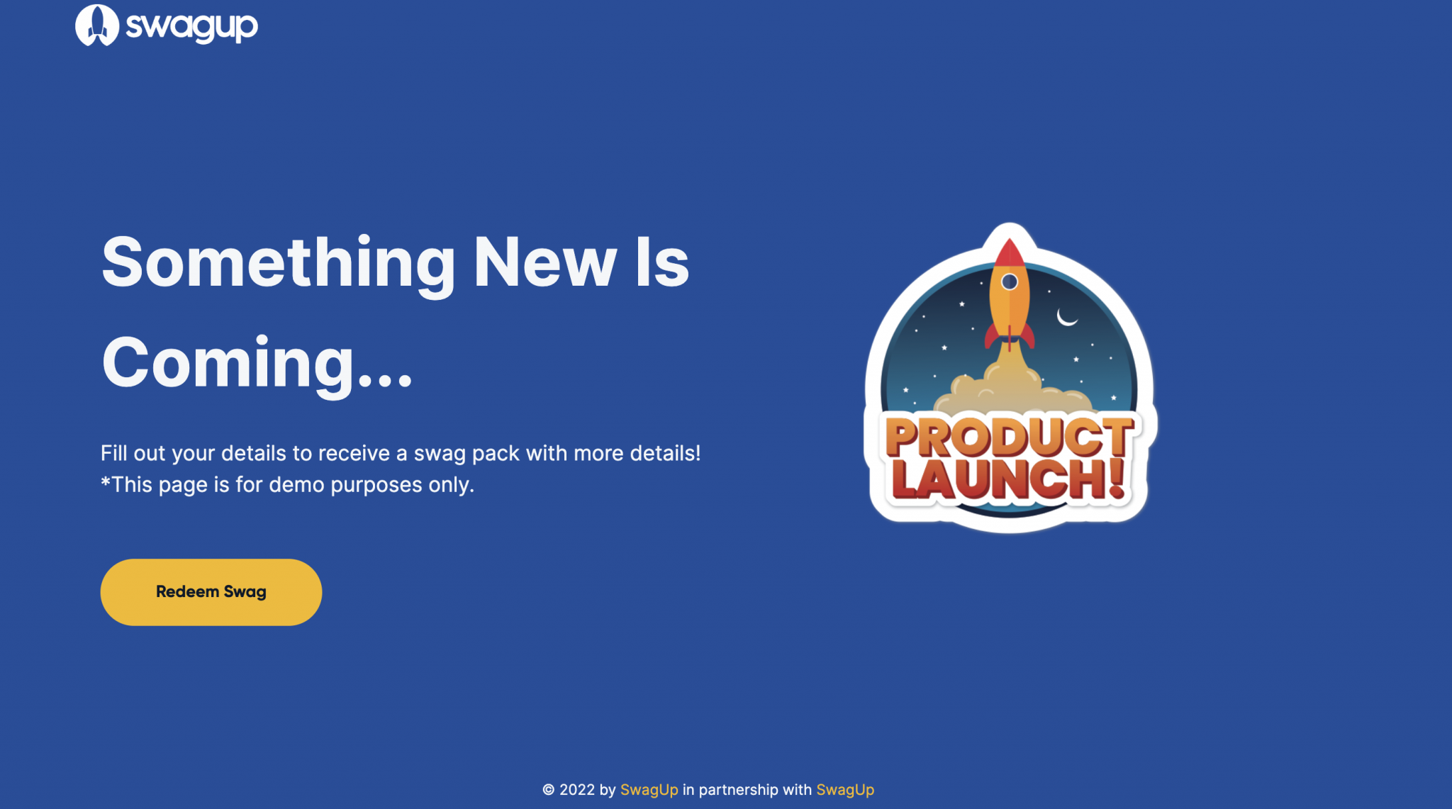 SwagUp - Redeem Pages Help You Skip the Hassle