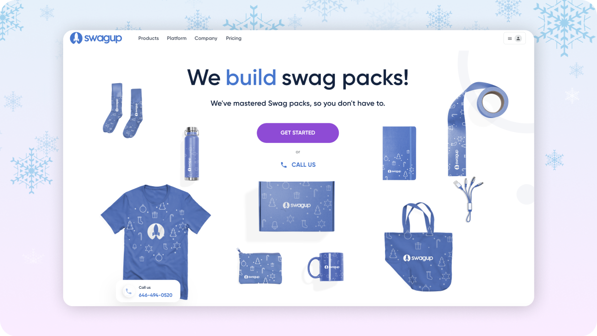 SwagUp - Mission Log: Our Homepage is Holiday Ready, Delete Products ...